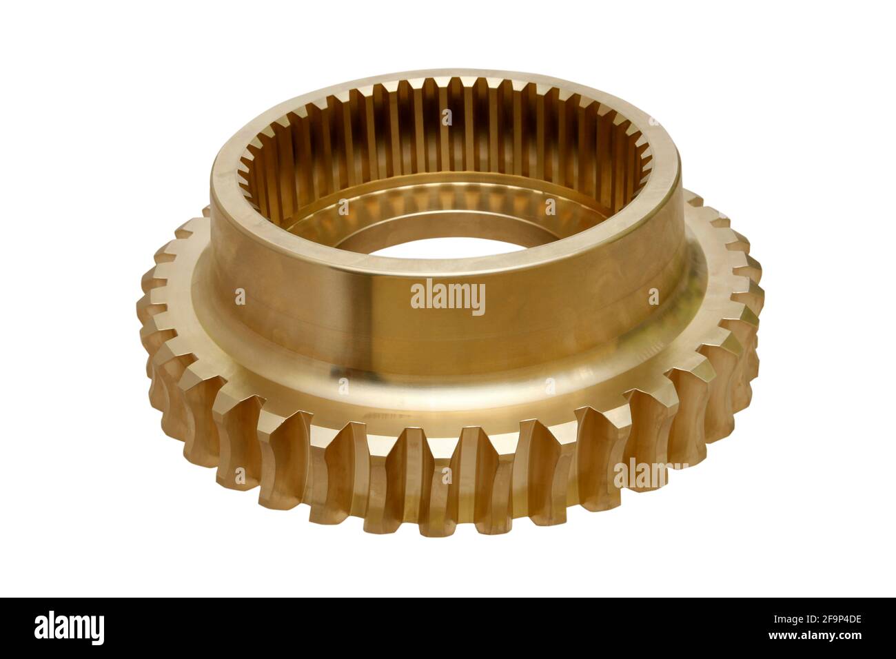 Gear wheel on a white background Stock Photo - Alamy