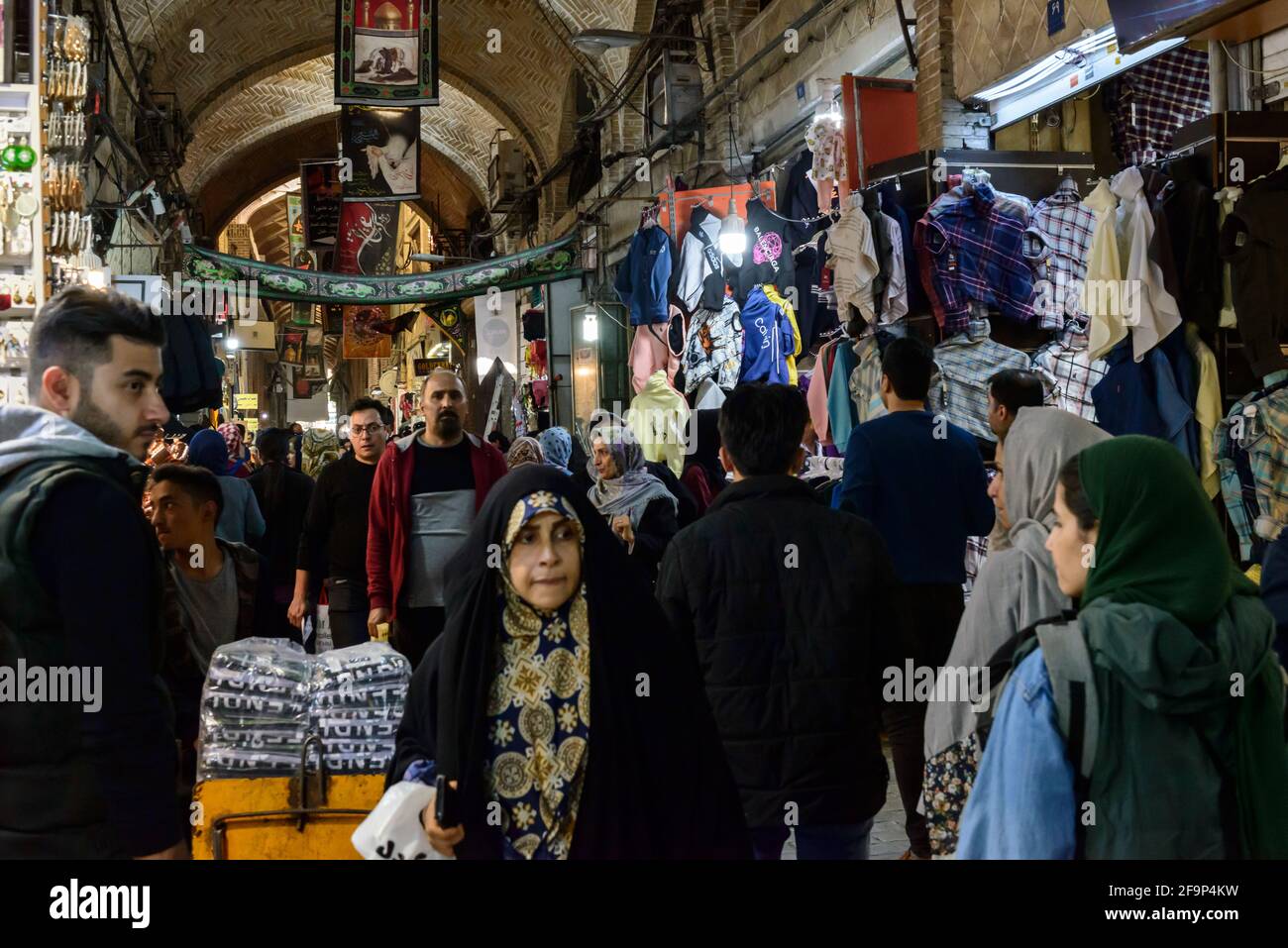 The Grand Bazaar of Tehran, Iran Stock Photo - Alamy