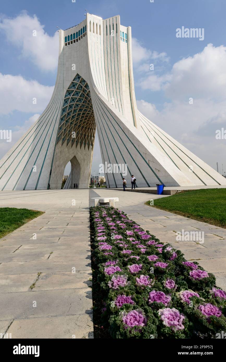 The Azadi Tower in Tehran, Iran Stock Photo - Alamy
