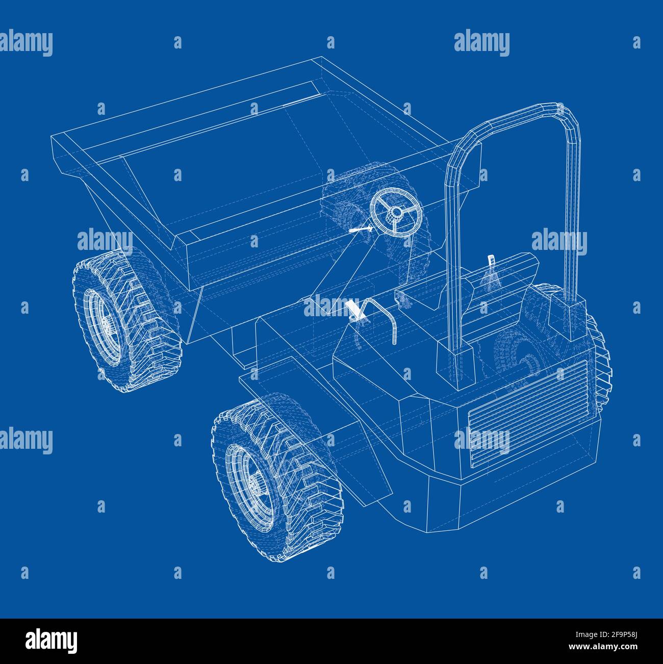 Dumper Truck. Vector Stock Vector Image & Art - Alamy