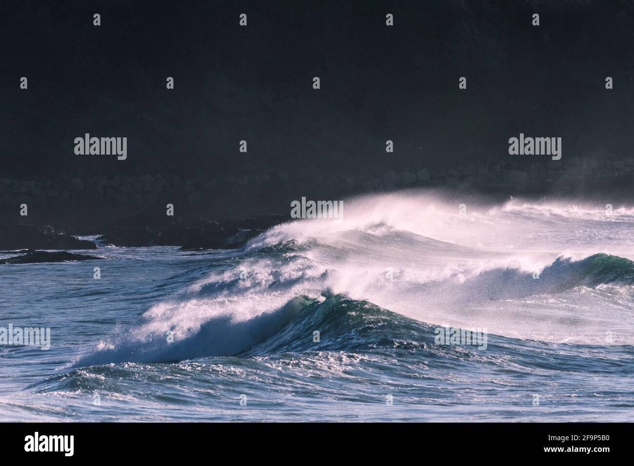 Offshore wind waves hi-res stock photography and images - Alamy