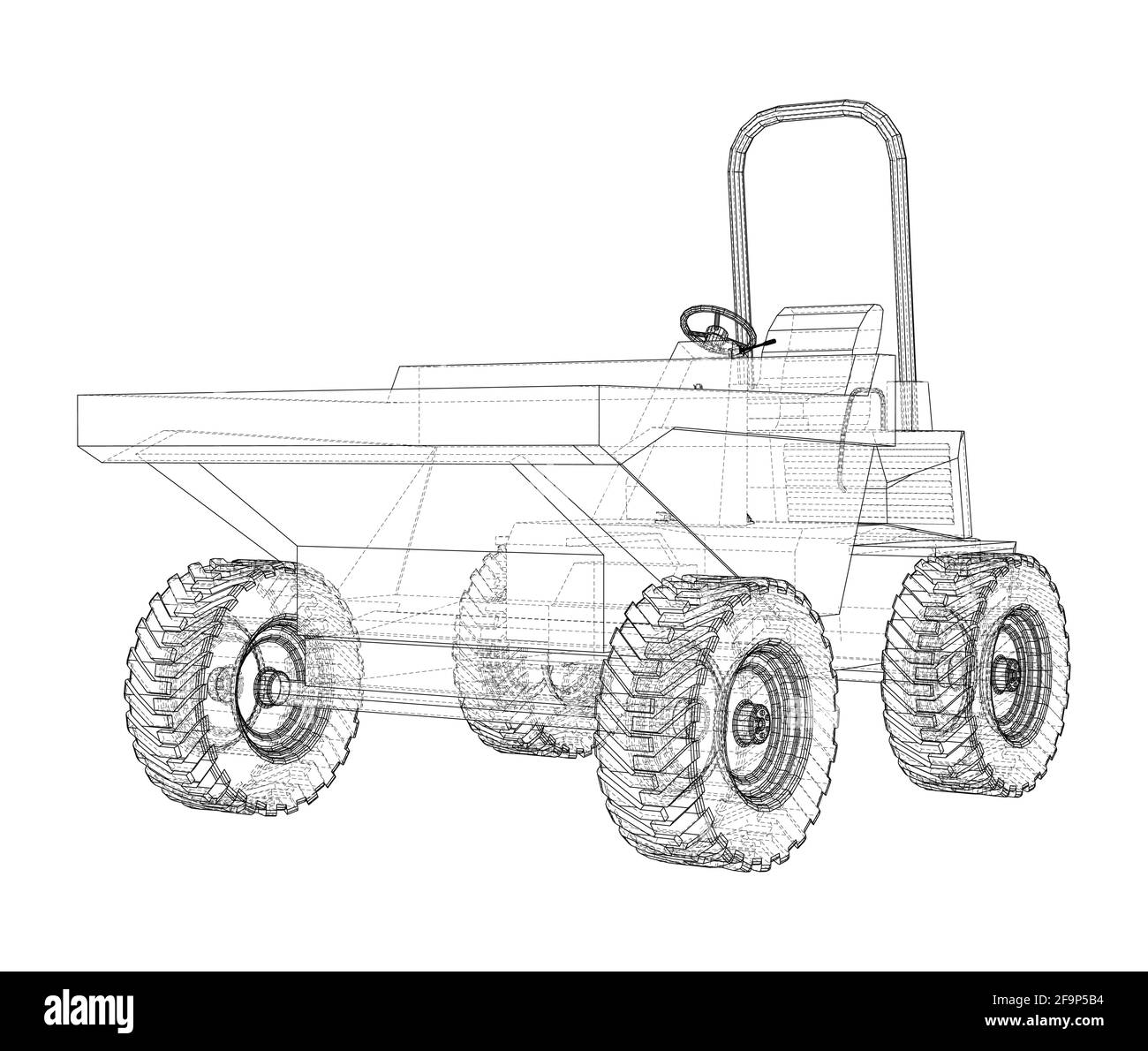 Dumper Truck. Vector Stock Vector Image & Art - Alamy