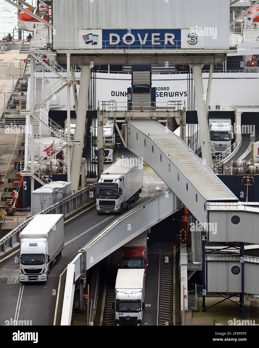 Lorries Arriving Port Dover High Resolution Stock Photography and ...