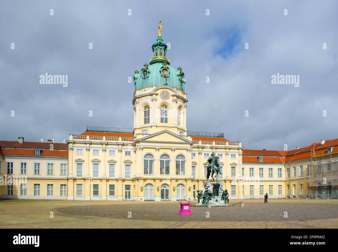 view of marvelous charlottenburg palace in berlin Stock Photo - Alamy