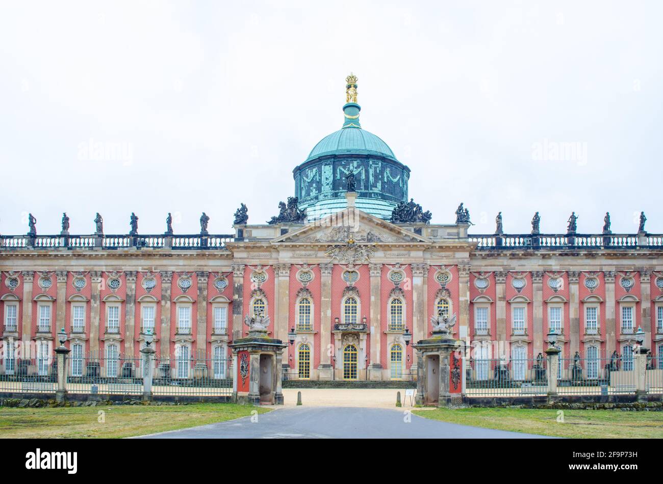 the new palace in sanssouci park in potsdam, germany Stock Photo - Alamy