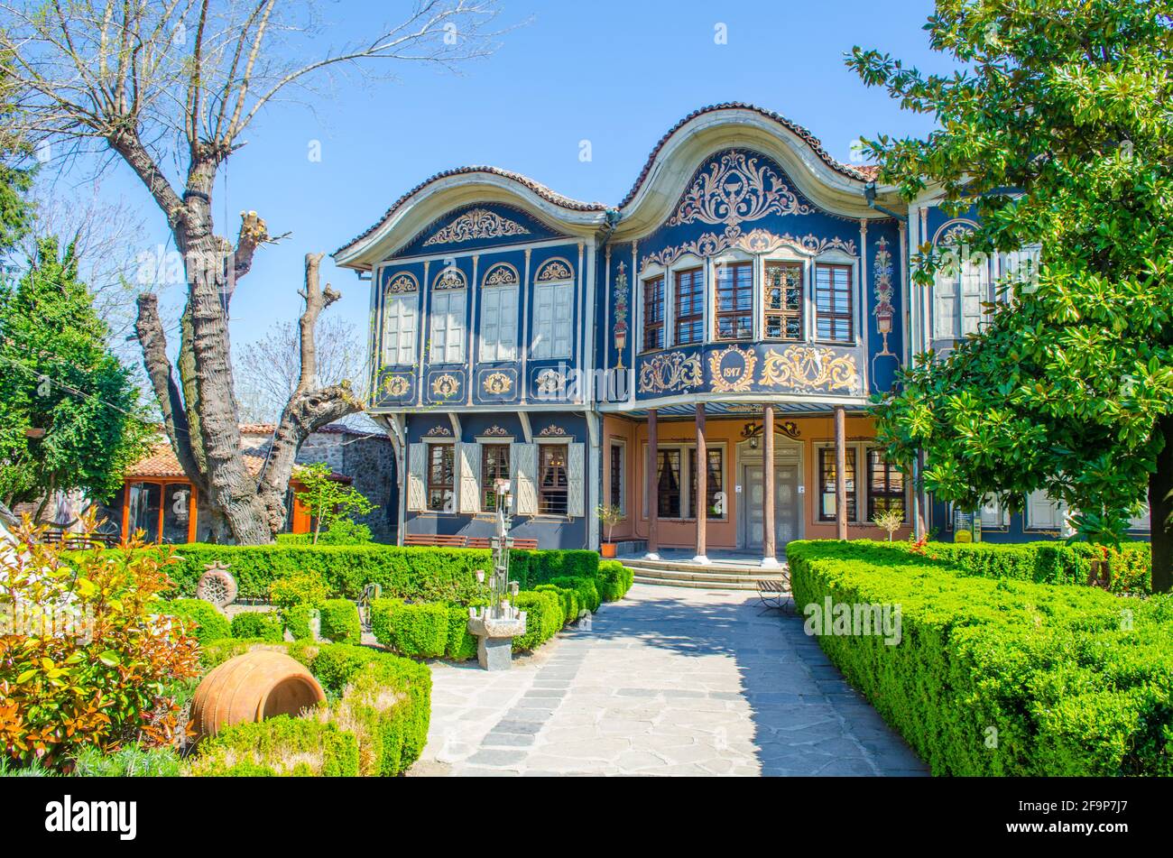 Ethnographic Museum in the town of Plovdiv in Bulgaria Stock Photo - Alamy
