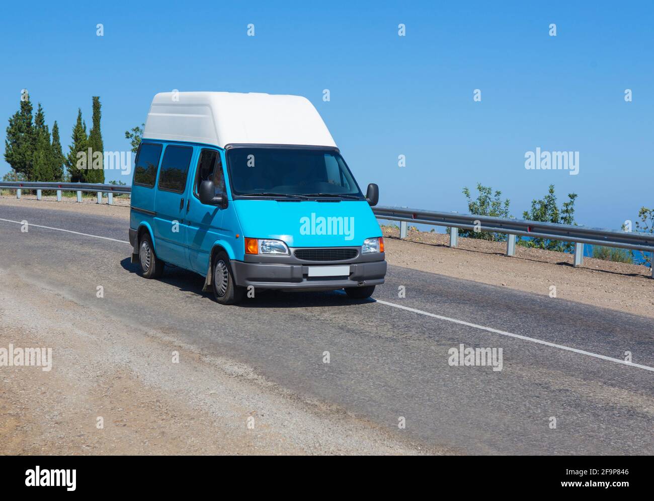 Minibus goes on mountain hi-res stock photography and images - Alamy