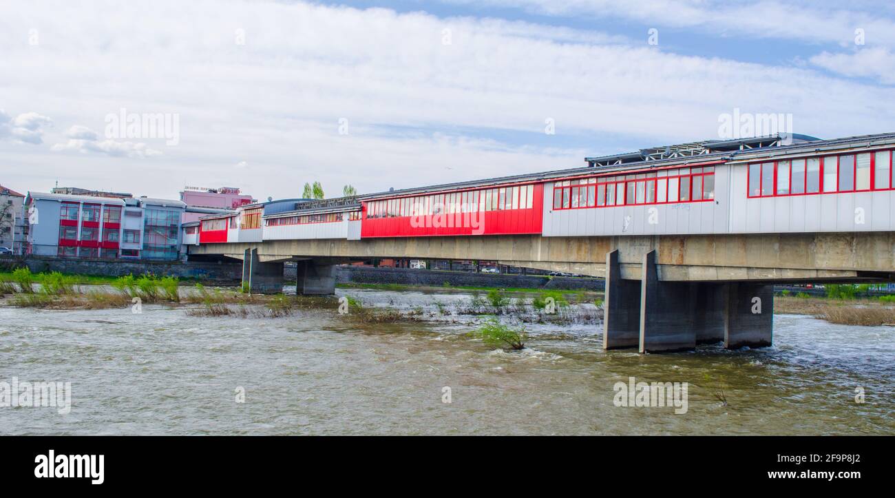covered bridge in plovdiv combines pedestrian area and shopping zone ...