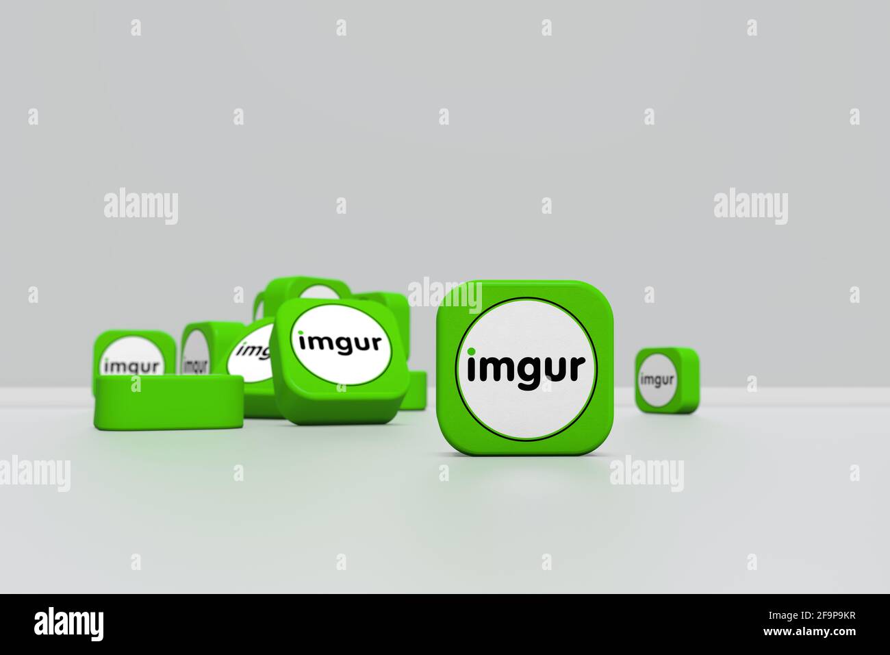 Imgur, Social Media, Social Network Concept Background - illustration ...