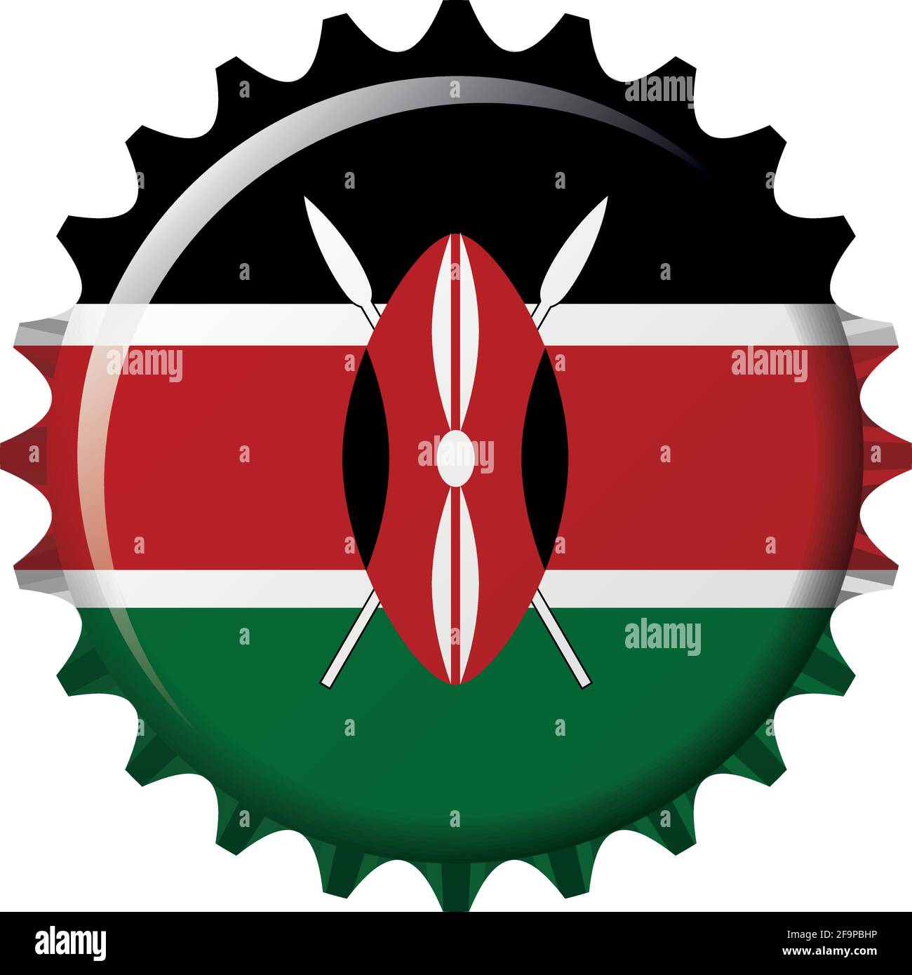 Kenya flag vector hi-res stock photography and images - Alamy