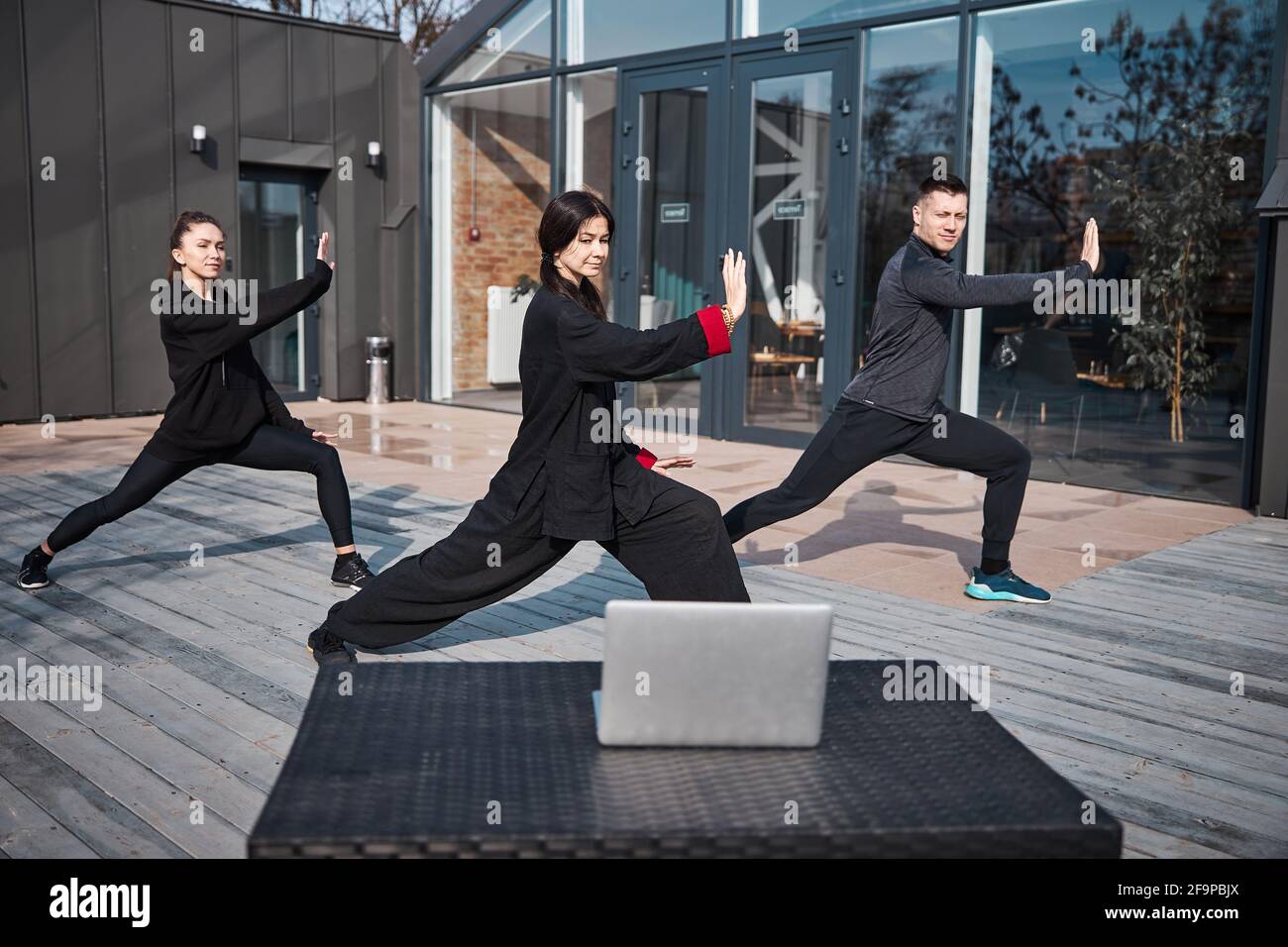 Wushu master hi-res stock photography and images - Alamy