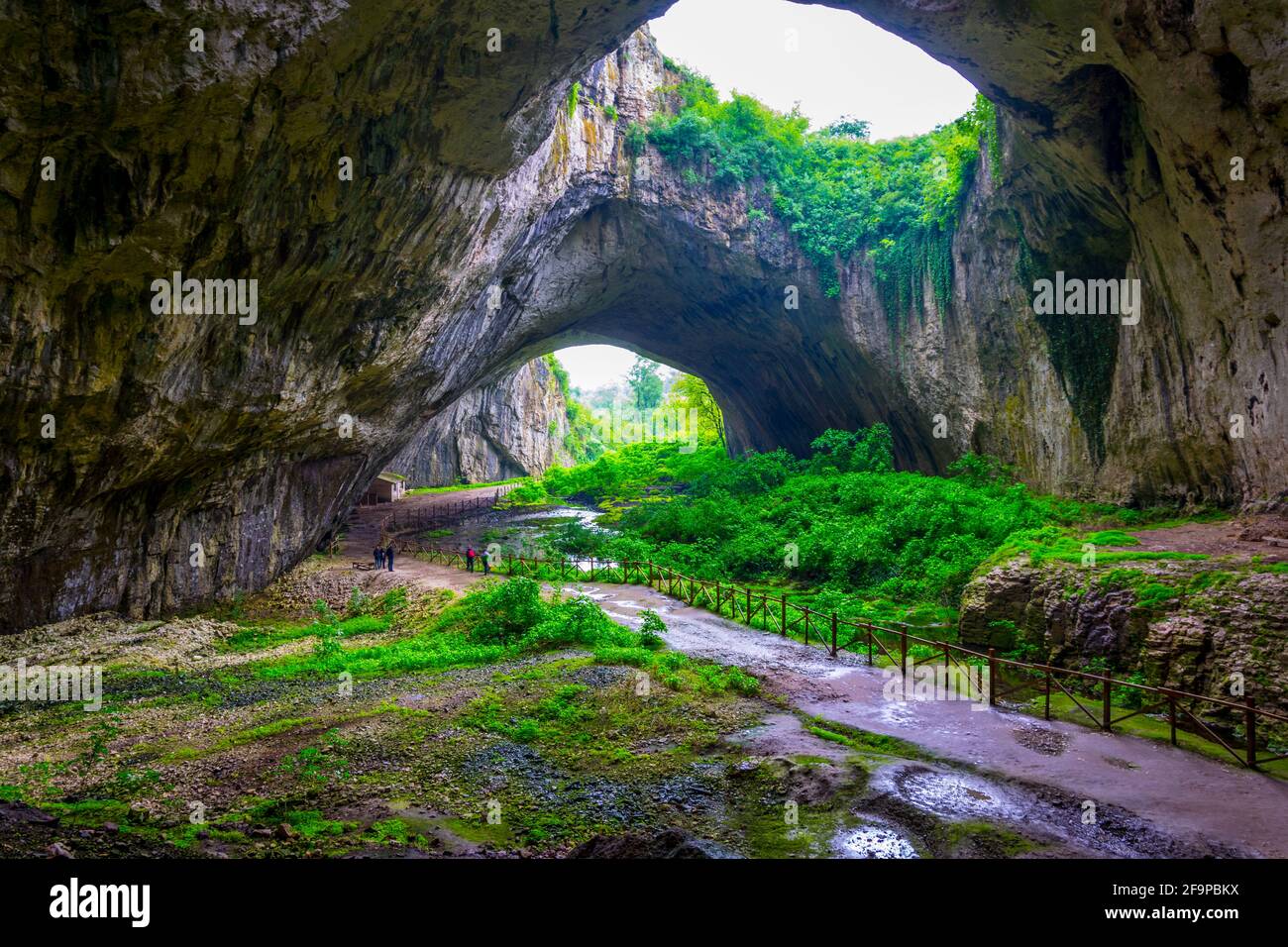 Devetashka cave in Bulgaria, near Lovech Stock Photo - Alamy