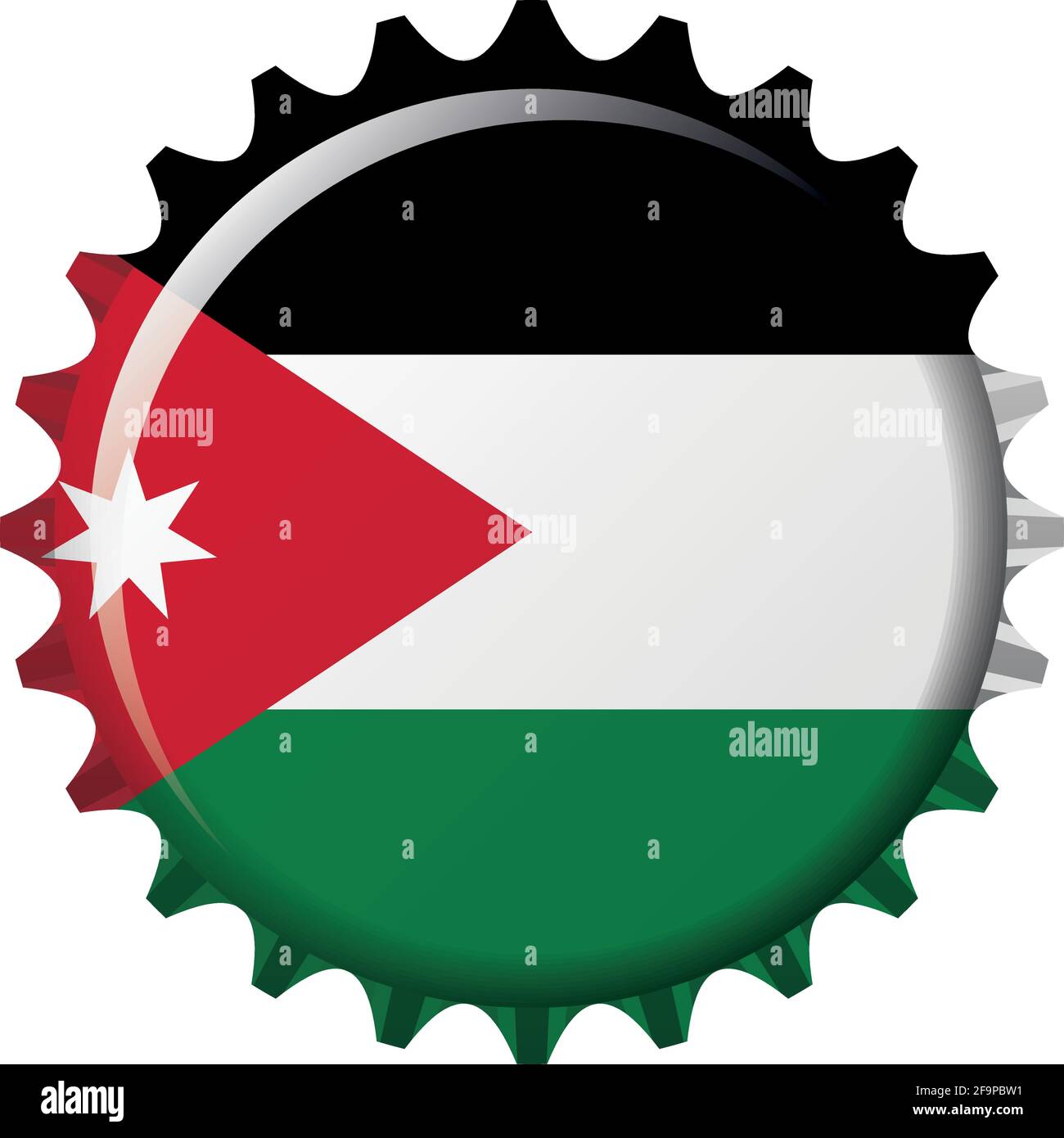 Flag round jordan hi-res stock photography and images - Alamy