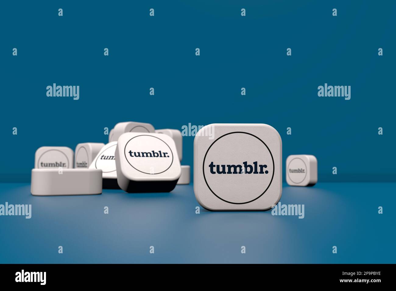 tumblr, Social Media, Social Network Concept Background - illustration ...