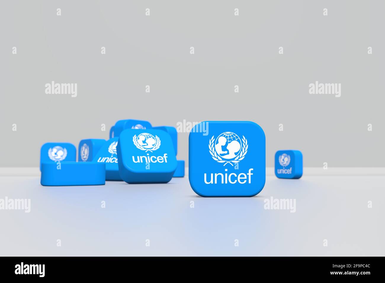 Unicef, Social Media, Social Network Concept Background - illustration ...