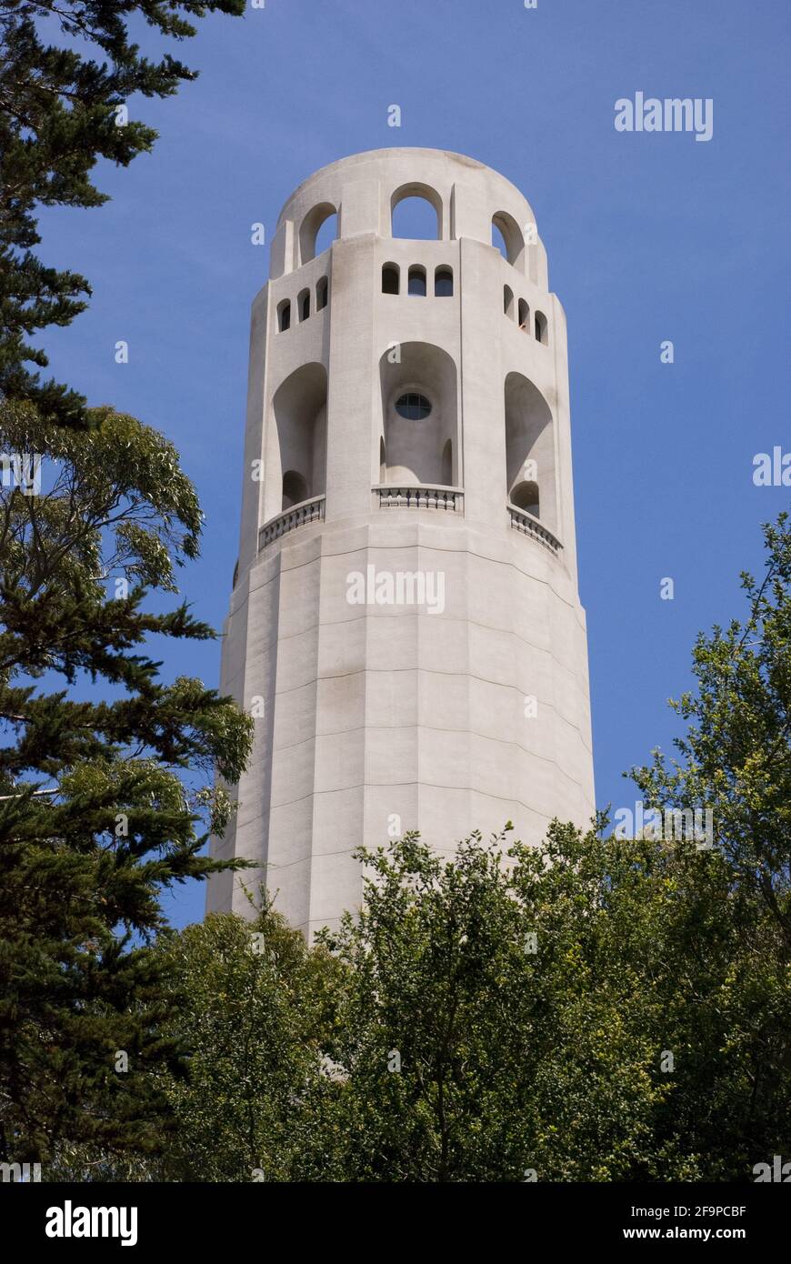 Coit tower in San Francisco, California Stock Photo - Alamy