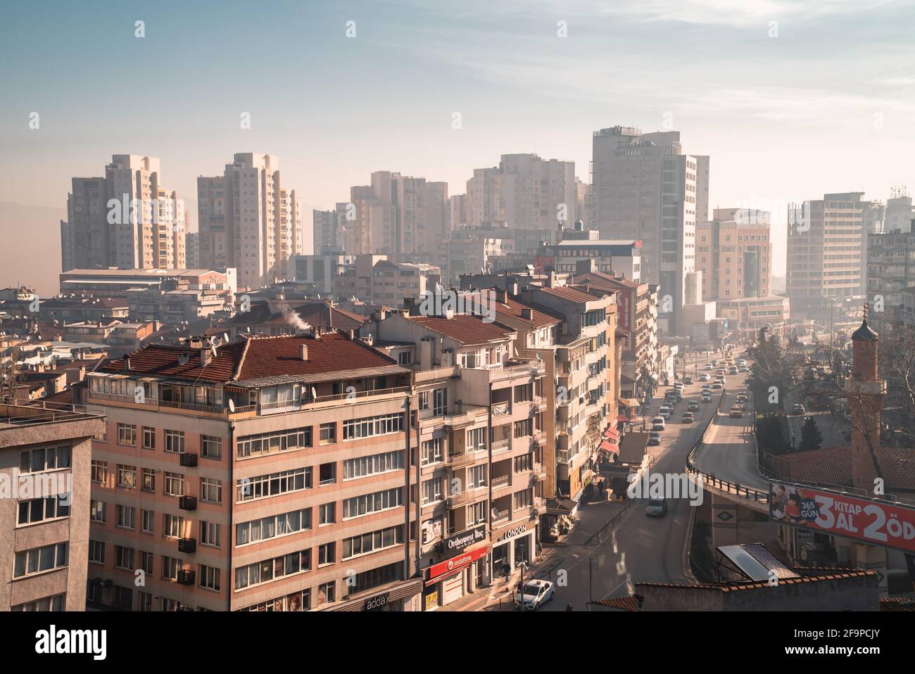 Aerial panoramic view of the city of Bursa, Turkey Stock Photo - Alamy