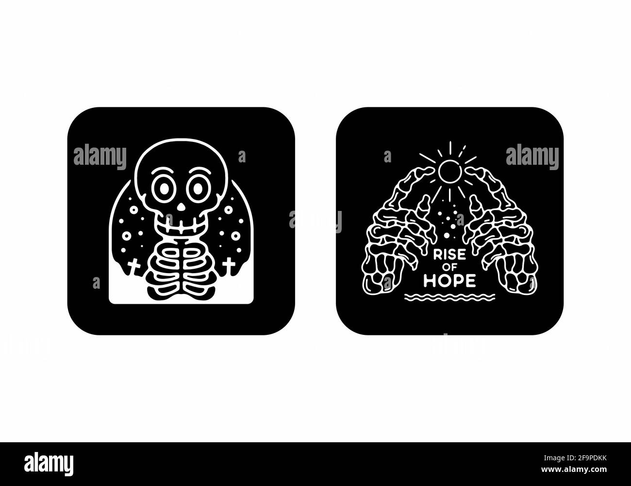 Icon tattoo body art Black and White Stock Photos & Images - Alamy