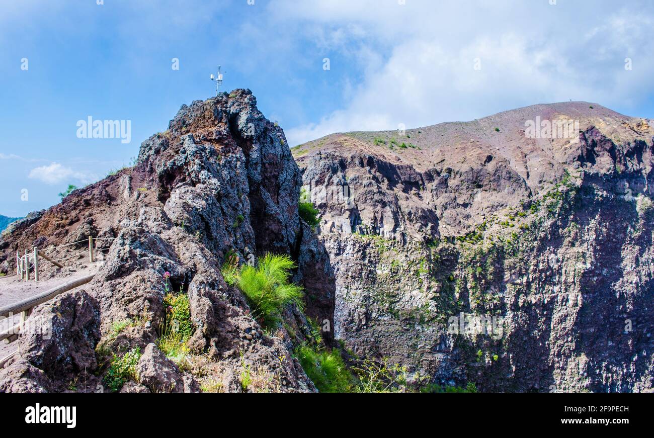 Pompeii aerial view hi-res stock photography and images - Alamy