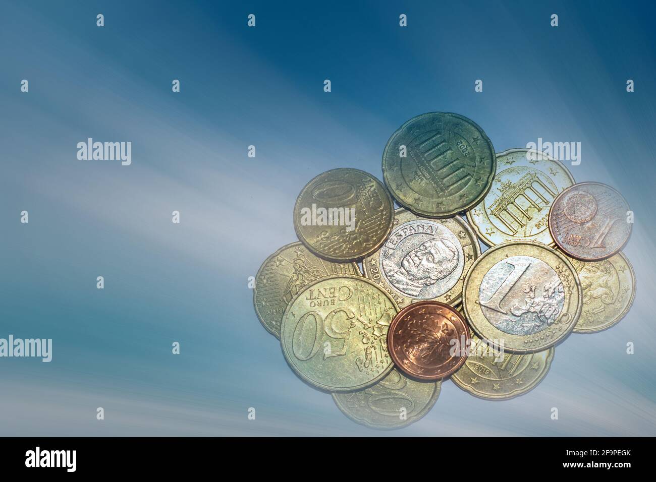 European coinage hi-res stock photography and images - Alamy