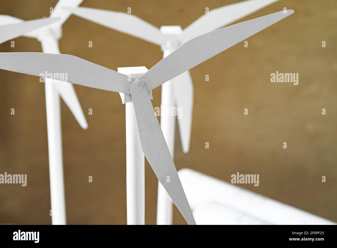 Plastic windmill model propeller indoors close up Stock Photo - Alamy