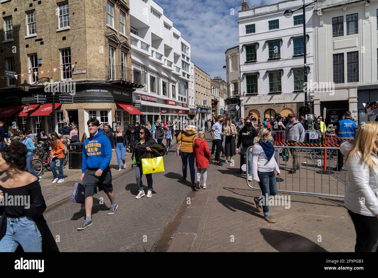 The first Sunday following the reopening of non essential shops saw ...