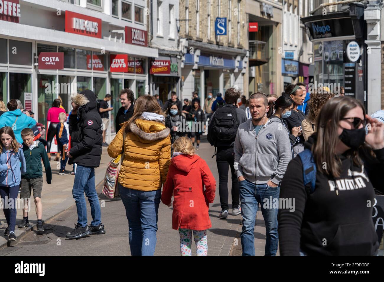 The first Sunday following the reopening of non essential shops saw ...
