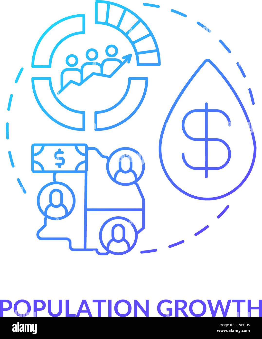 Population growth concept icon Stock Vector Image & Art - Alamy