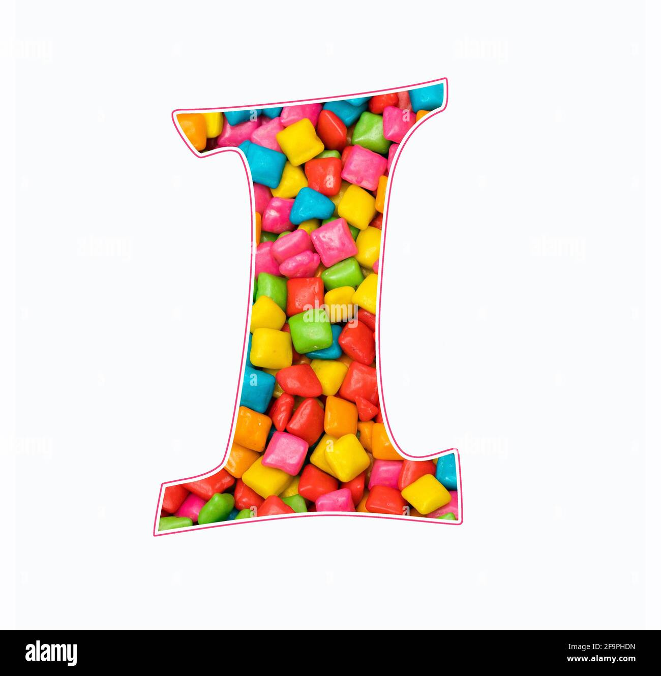 Alphabet letter i Cut Out Stock Images & Pictures - Alamy