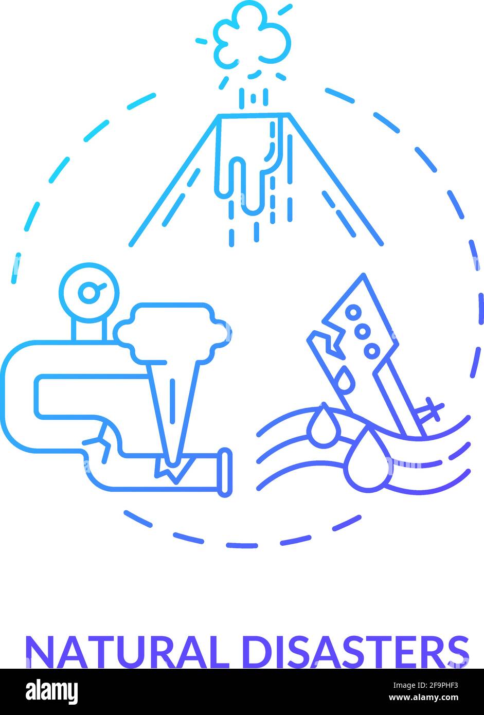 Natural disasters safety blue hi-res stock photography and images - Alamy