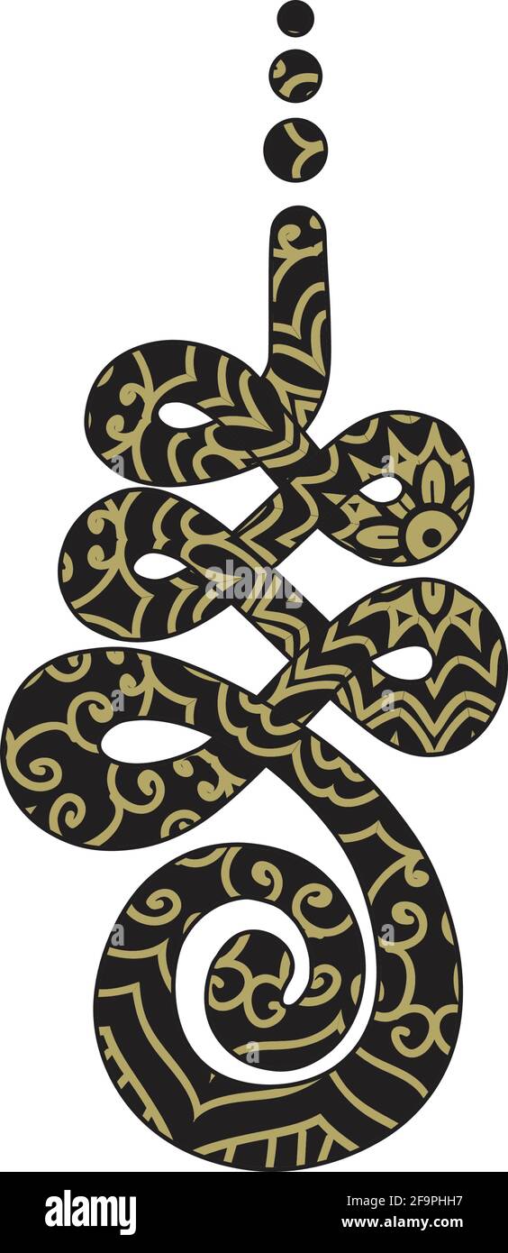 Unalome, Buddhist symbol represents life’s path toward enlightenment ...