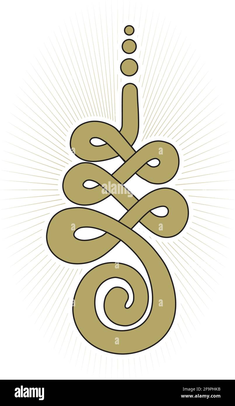 Unalome, Buddhist symbol represents life’s path toward enlightenment ...