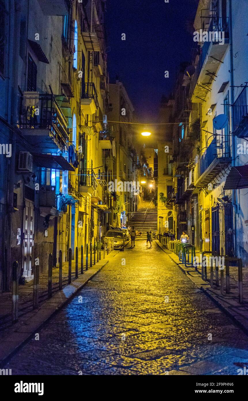 Italy Streets At Night