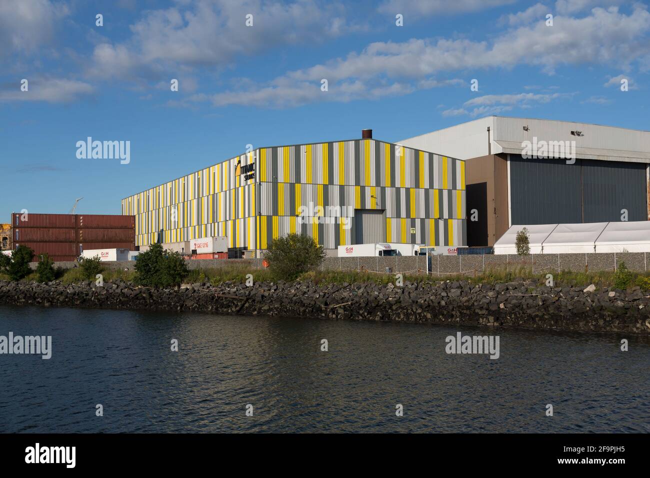 14.07.2019, Belfast, Northern Ireland, United Kingdom - Titanic Studios ...