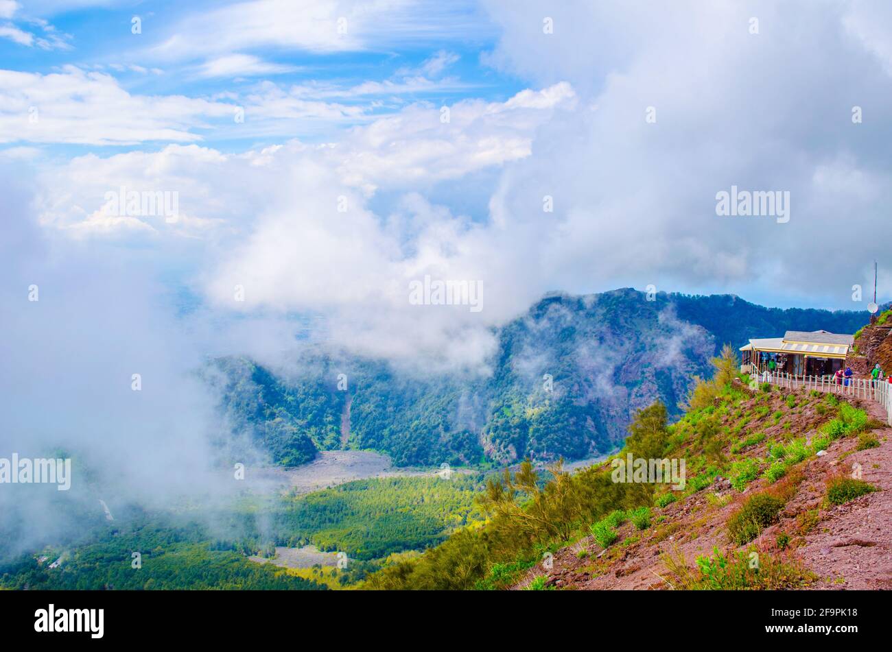 Aerial view pompeii in italy hi-res stock photography and images - Alamy