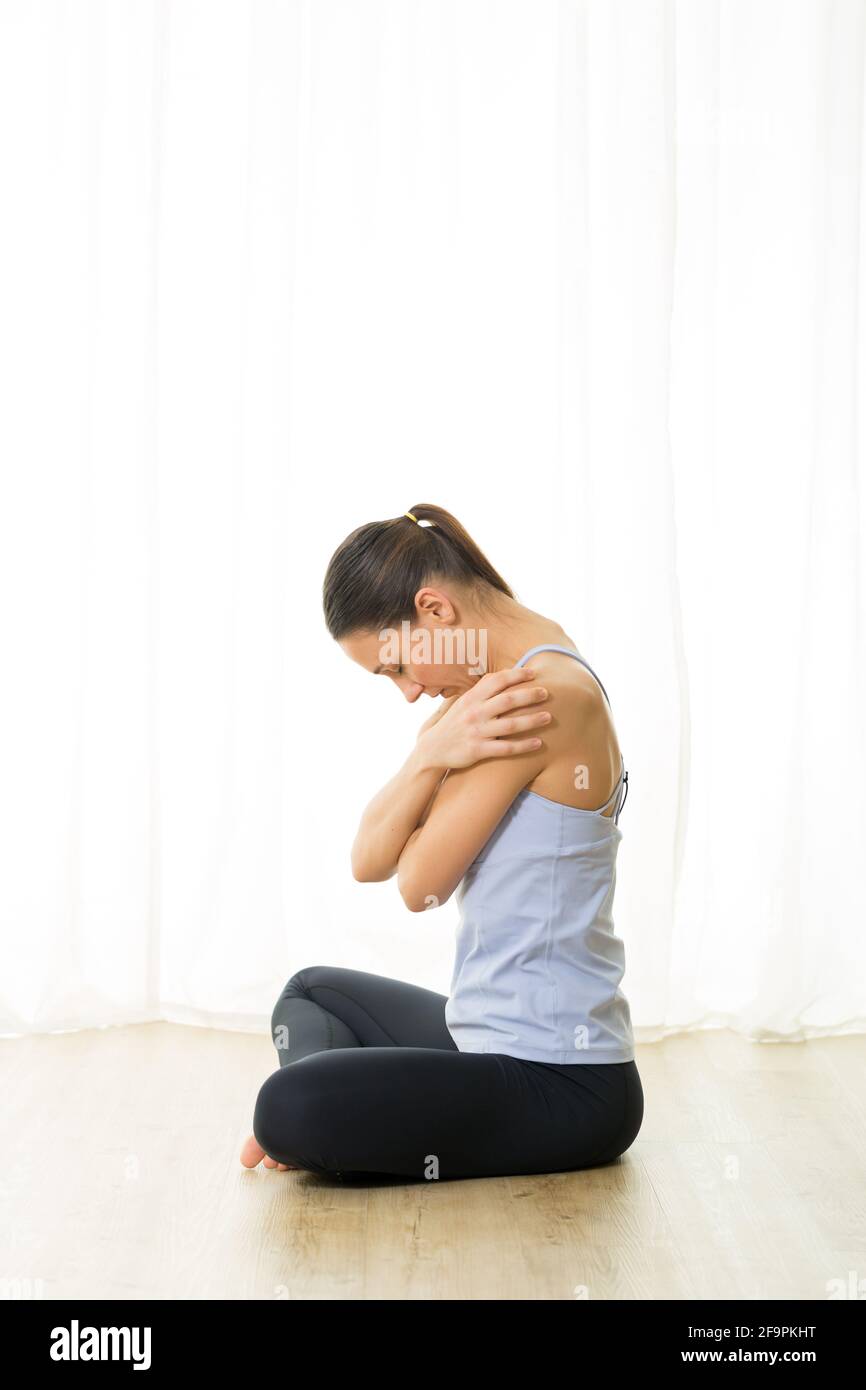 Woman Exhale Breathing High Resolution Stock Photography and Images - Alamy