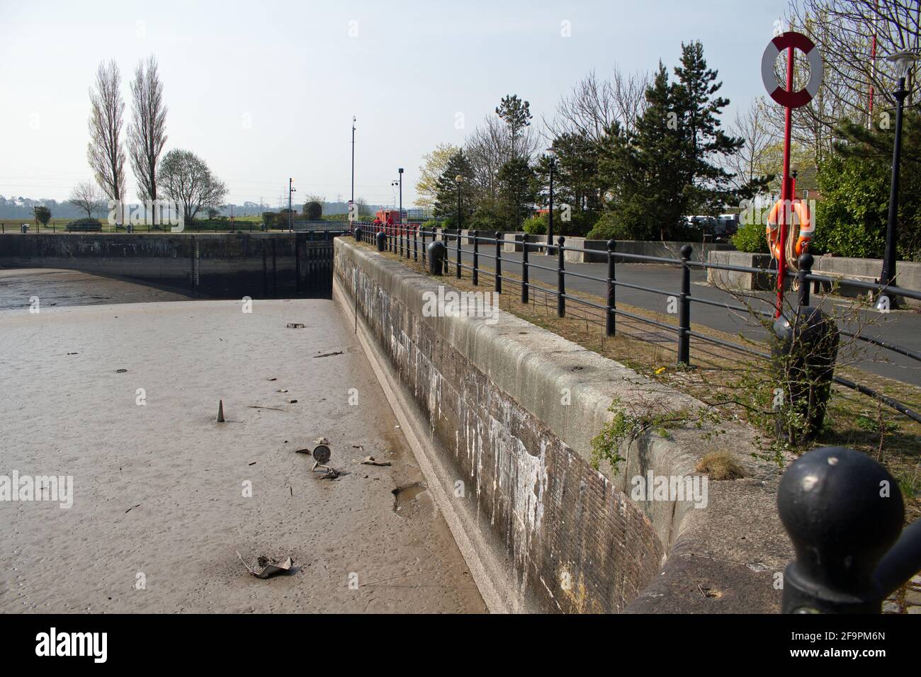 Low water in the outer dock Stock Photo - Alamy