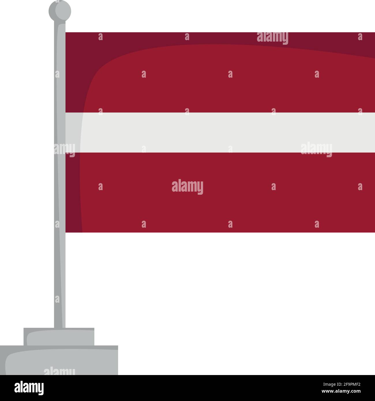 National Flag Of Latvia Stock Vector Images - Alamy