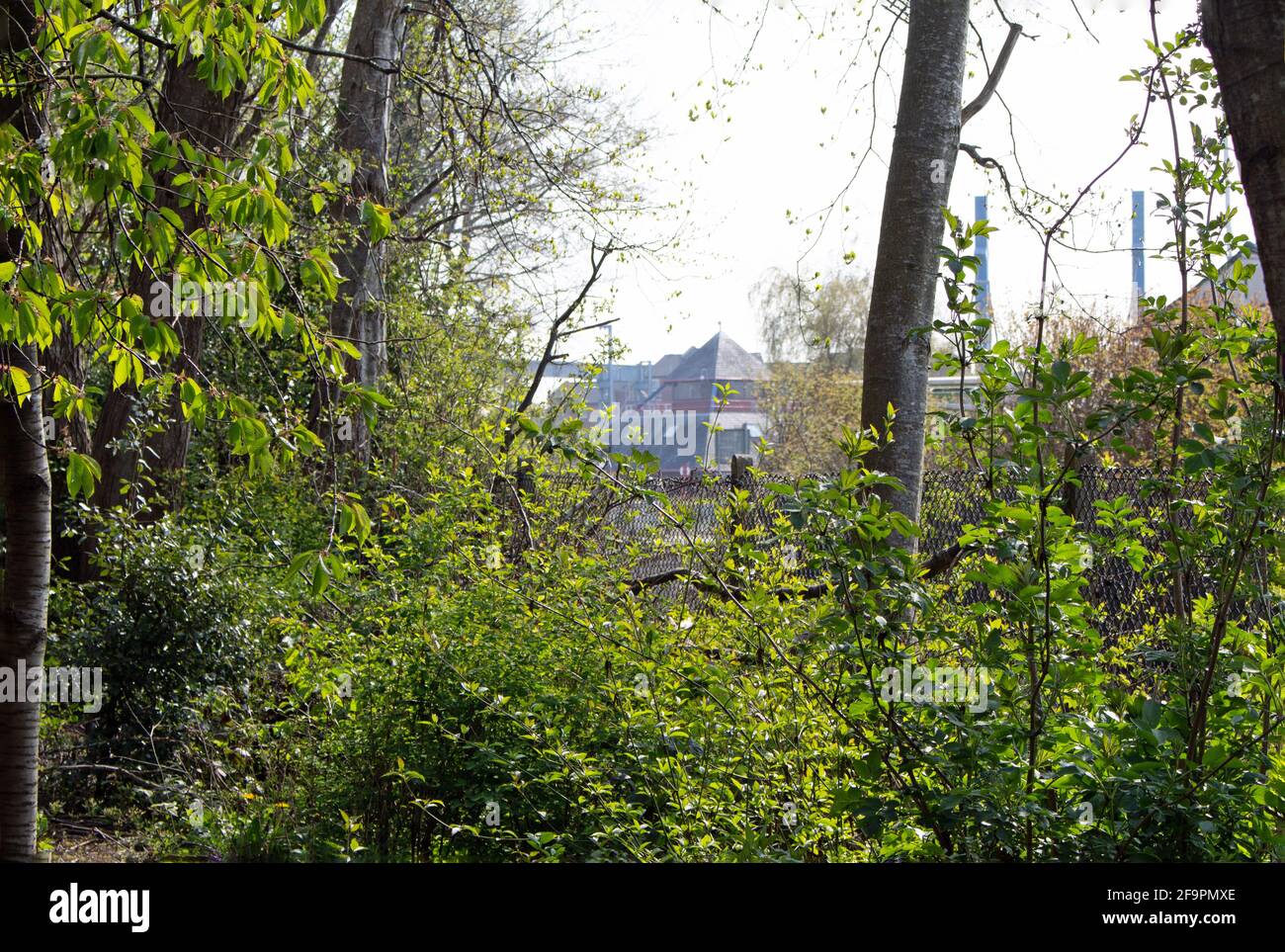 Preston Dock and the Guild Wheel Stock Photo - Alamy