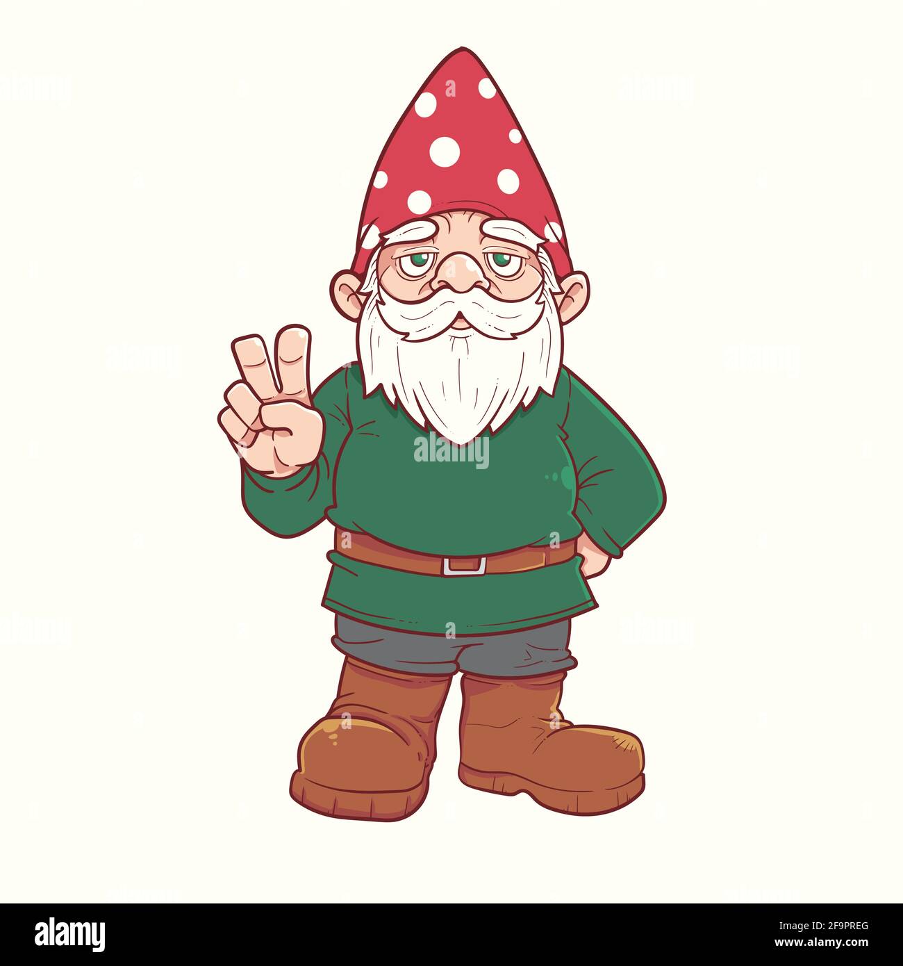 Gnome costume Stock Vector Images - Alamy