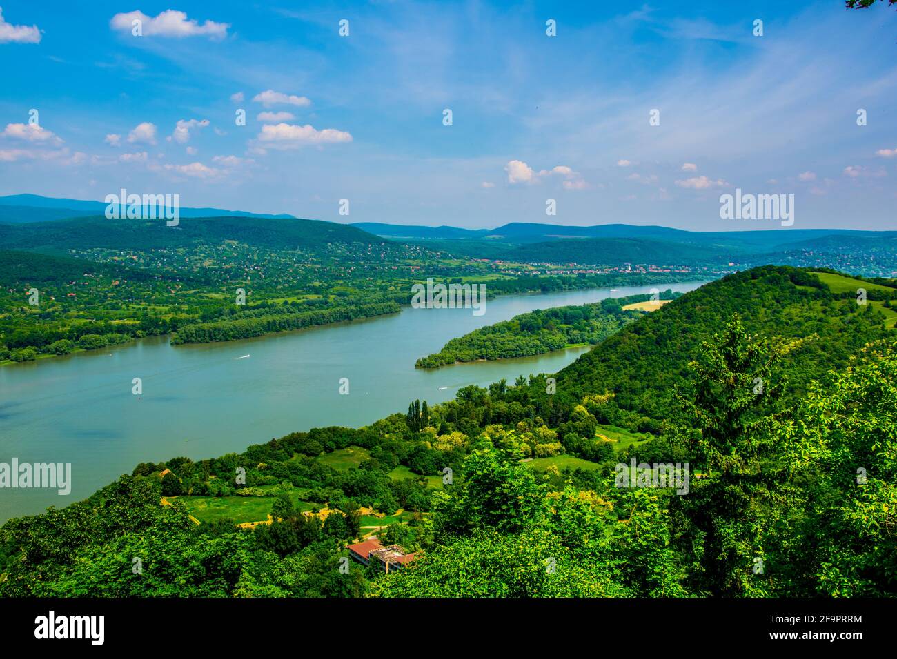 Visegrad castle aerial hi-res stock photography and images - Alamy