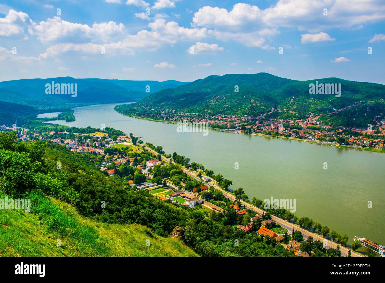 Visegrad castle aerial hi-res stock photography and images - Alamy