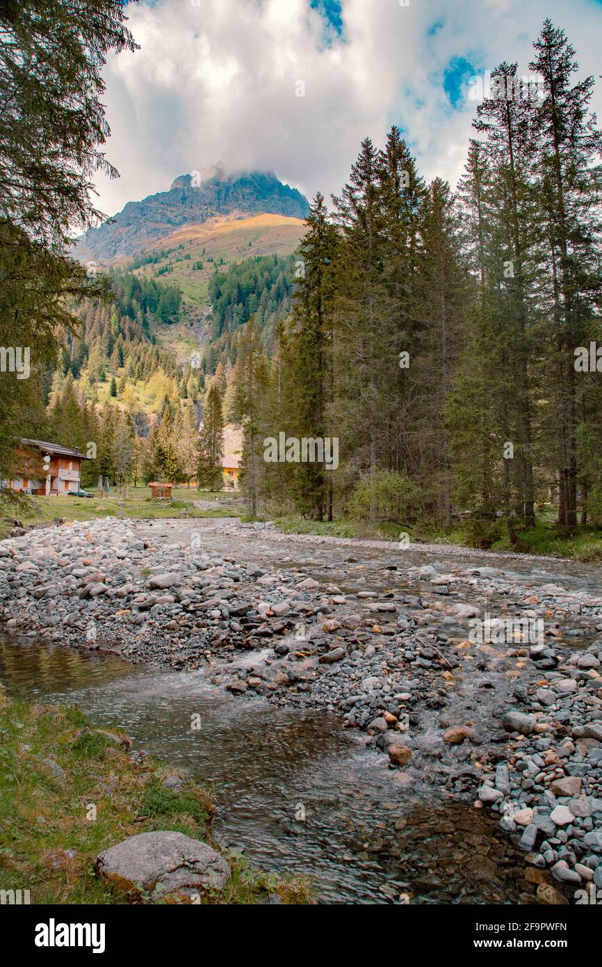 Nature landscape for adventure, hiking and recreational tourism Stock ...