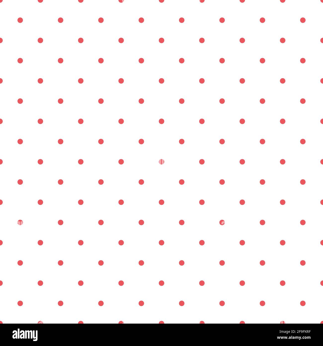 Ditsy vector polka dot seamless pattern background. Small circles ...