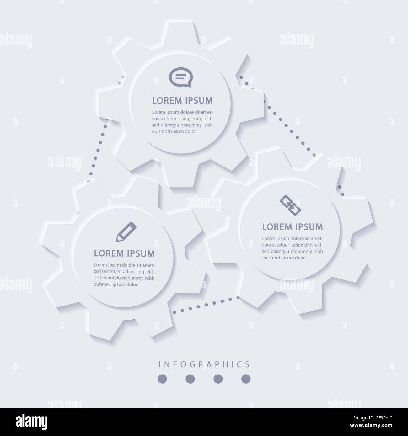 Vector elegant simple refined style infographic design UI template ...