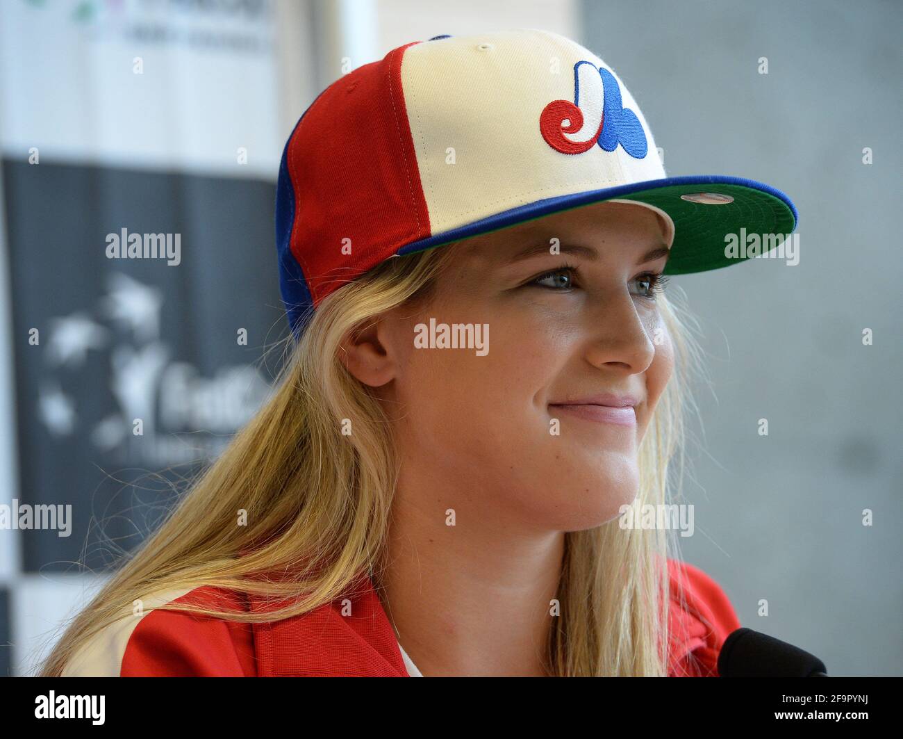 Canadian tennis player Eugenie Bouchard Stock Photo - Alamy