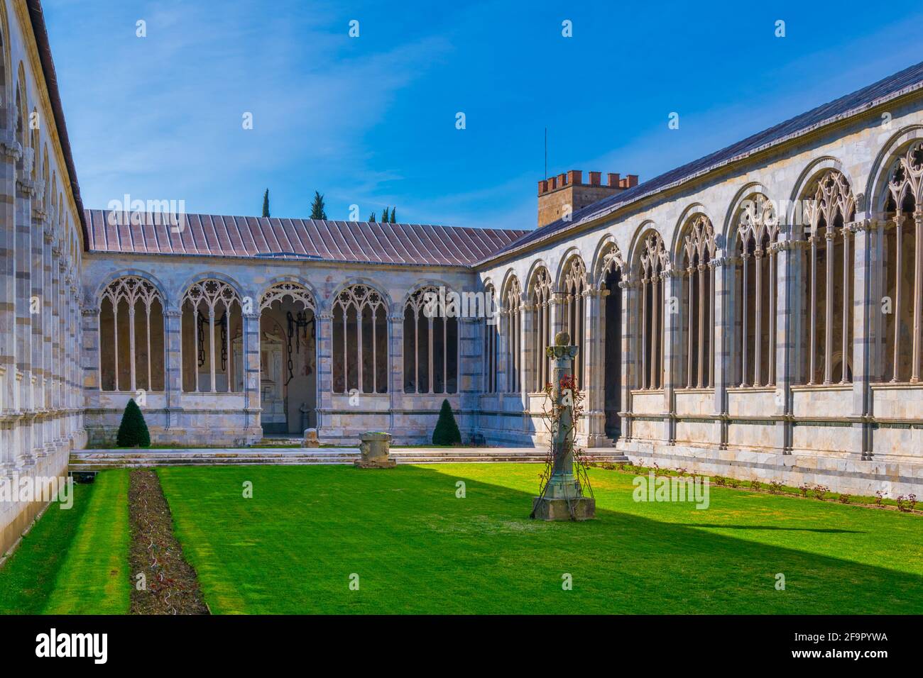 Detail of the Camposanto Cemetery in Pisa, Italy Stock Photo - Alamy