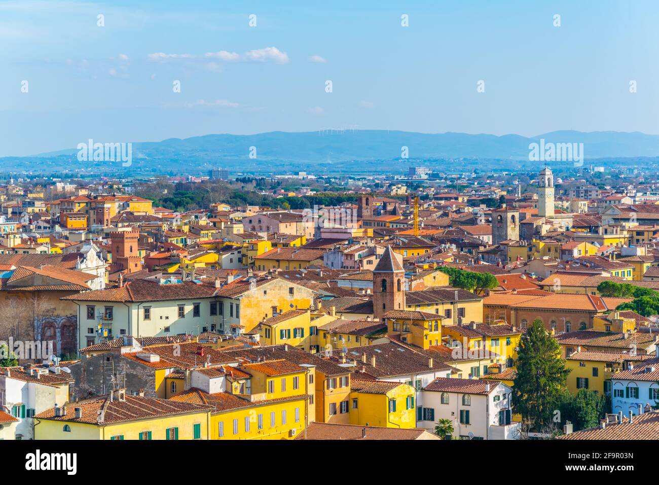 The leaning tower of pisa aerial hi-res stock photography and images ...