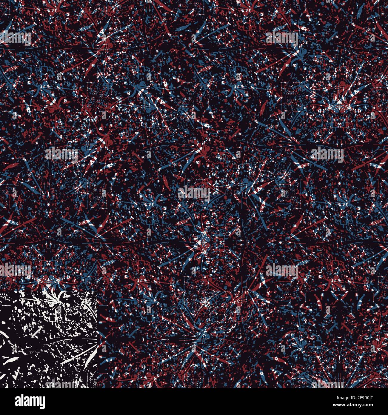 Seamless texture pattern in red blue black white Stock Photo - Alamy