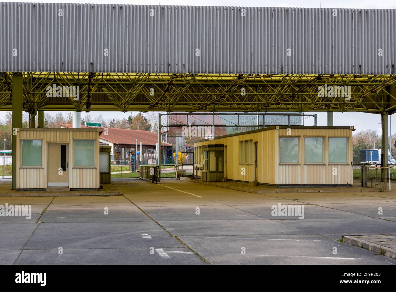 Marienborn, Germany. 18th Apr, 2021. The former Marienborn border ...